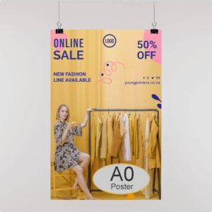 A0 Poster Printing - Massive Impact For Your Big Messages